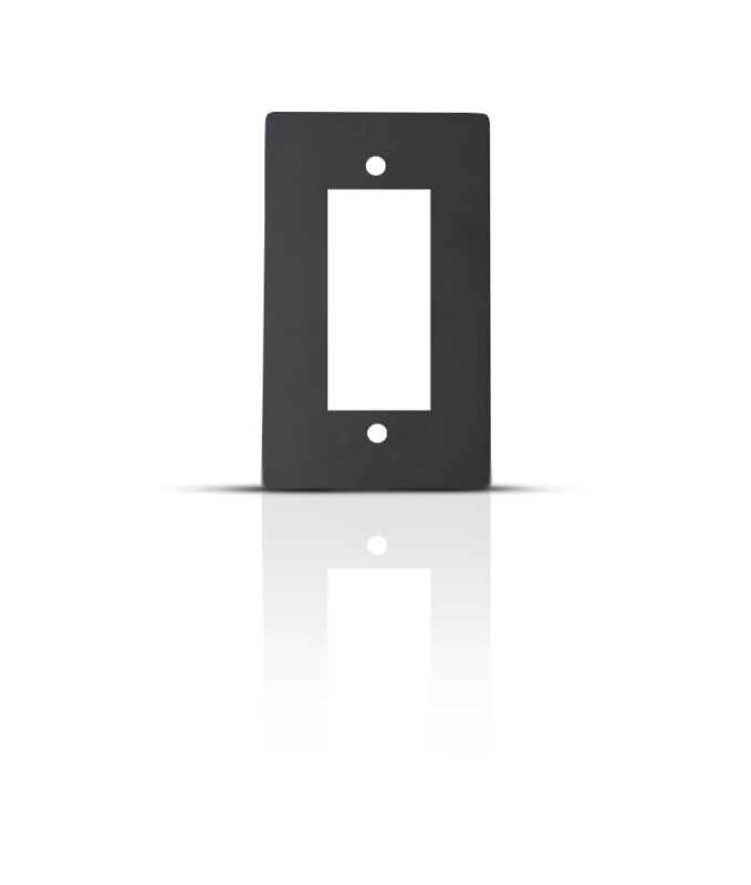 Black Brass 1 Gang Outlet Cover Plate | Getswitches.com