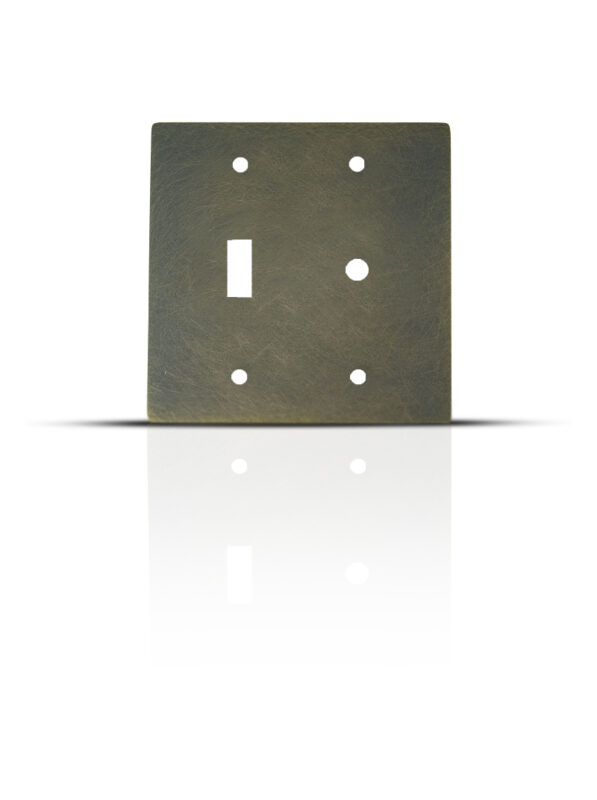 Bronze brass Toggle Switch & Dimmer Cover Plate | Getswitches.com