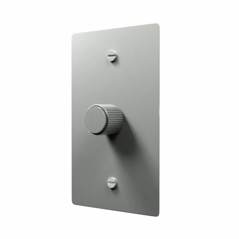 Stainless Steel Rotary Dimmer Switch